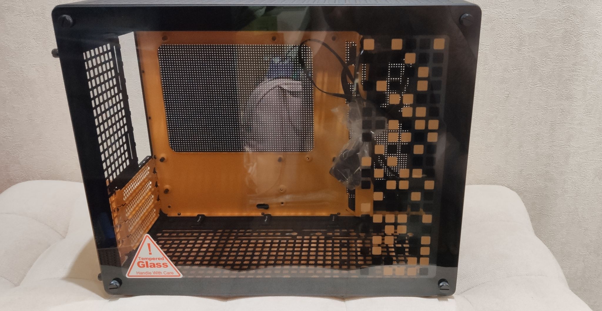 Корпус Jonsbo Jonsplus Z20 черный/оранжевый Jonsbo Z20 Orange/Black ...