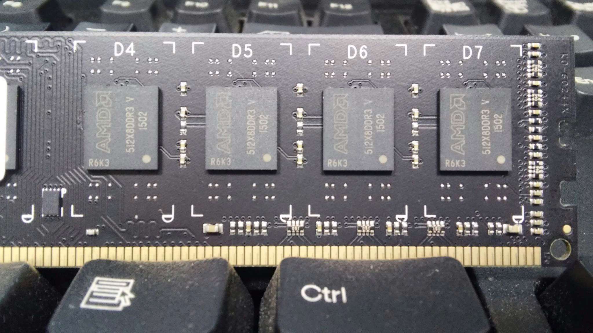 Оперативная память AMD DDR3 8Gb 1600MHz pc-12800 (R538G1601U2S-UO) оем ...