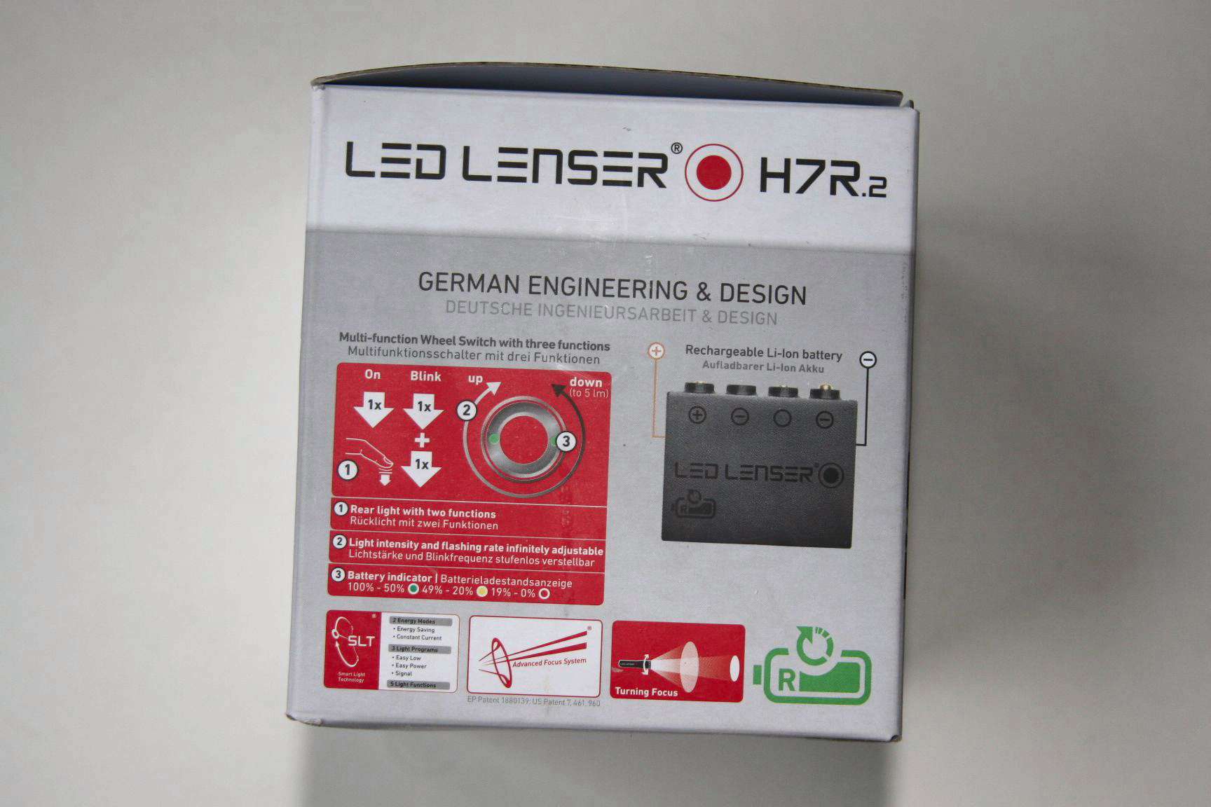 Фонарь налобный LED Lenser H7R.2 — купить в интернет-магазине ОНЛАЙН ...