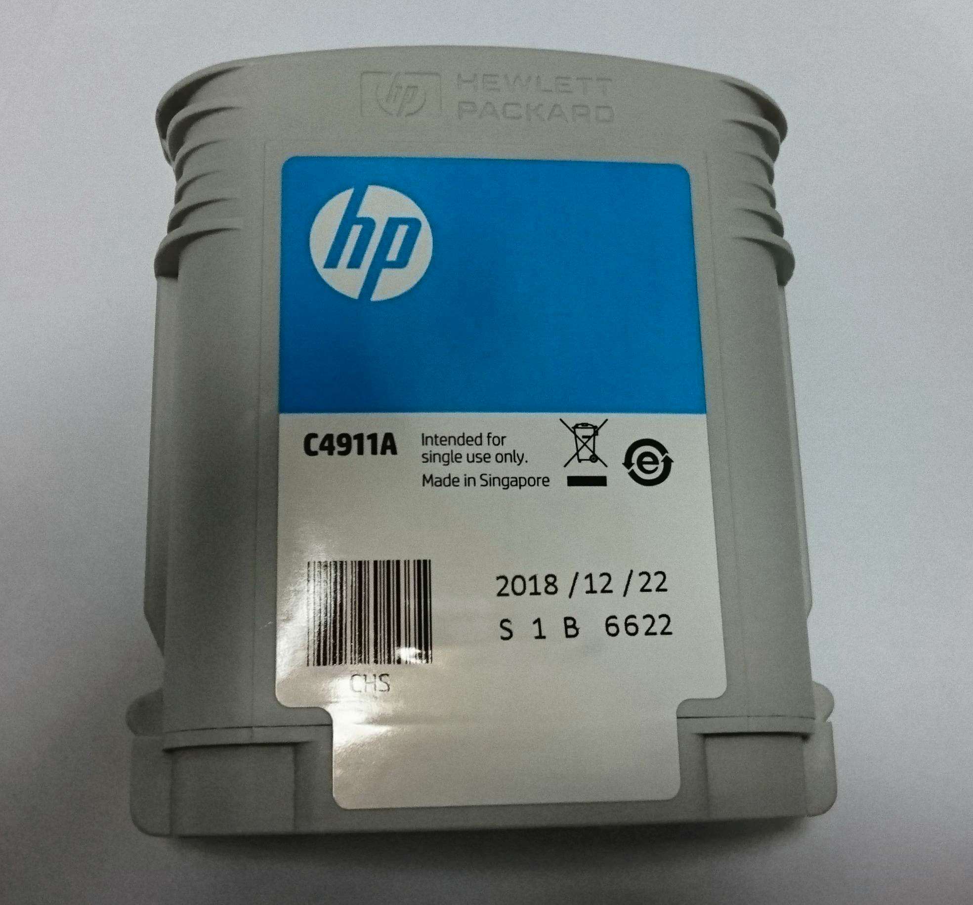 Купить картридж HP C4911A № 82 DesignJet 500/500PS/800/800PS Cyan в ...
