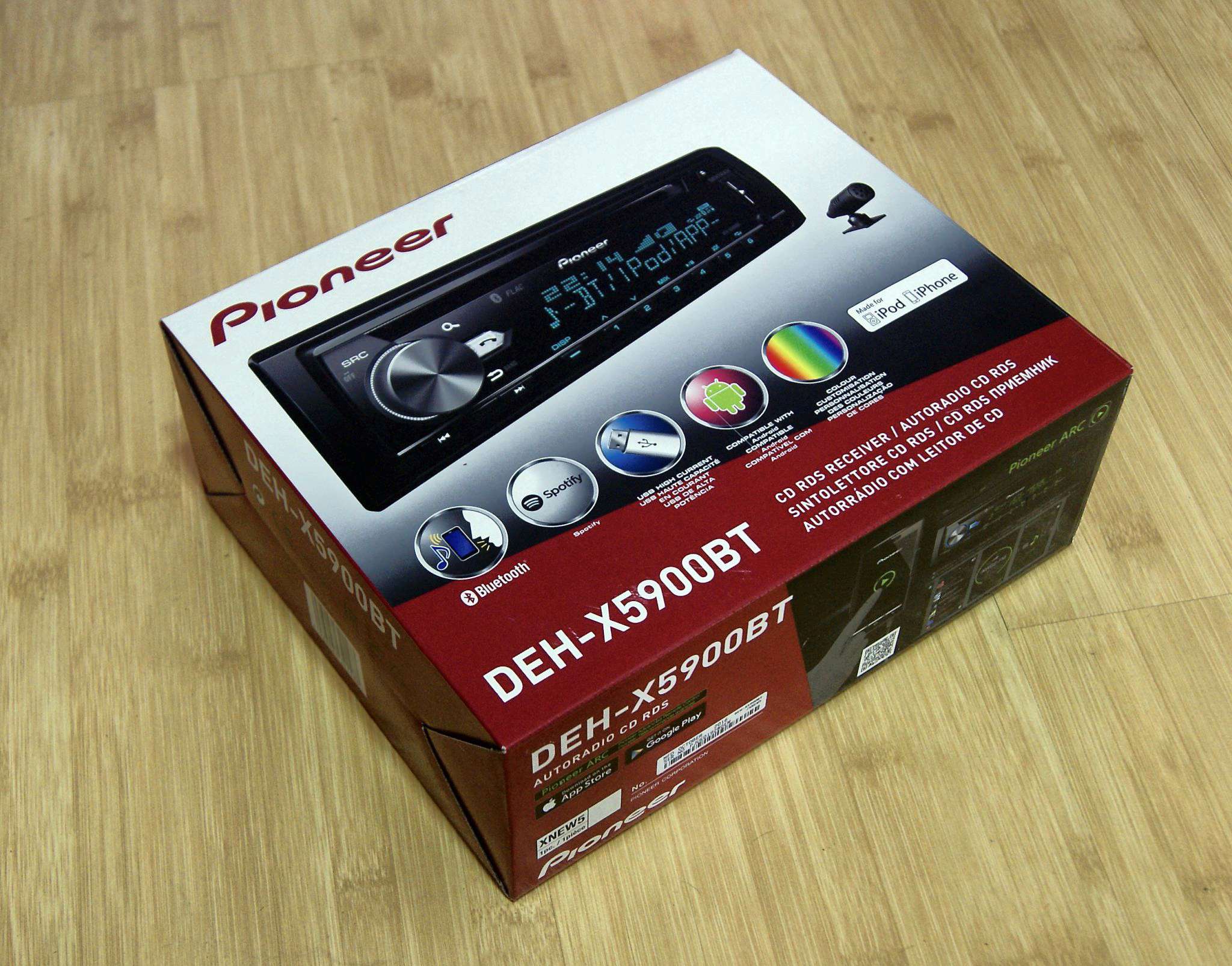 Pioneer Deh X5900bt